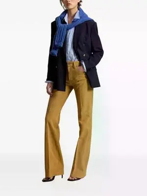 Polo Ralph Lauren Lamb-suede Bootcut Trousers
