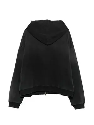 FOUND Distressed Zip-up Hoodie