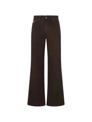 LOIS Wide-leg Jeans - Brown