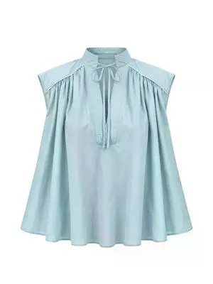 Semicouture V Neck Tops