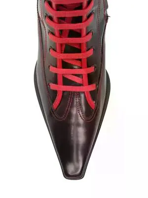 Marni Lace-up Pointed-toe Boots