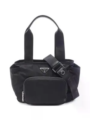 Prada 2020s Re-nylon Tote Bag - Black