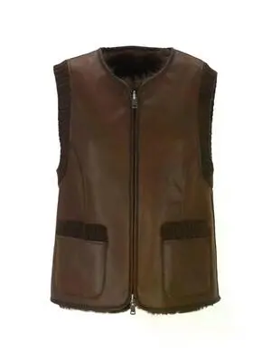 URBANCODE Reversible Toscana Faux-fur Panels Gilet