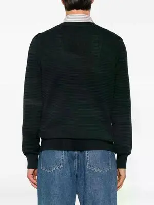 Marc O'polo Horizontal-ribbed Crew-neck Sweater