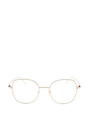 BOSS Round-frame Glasses - Gold