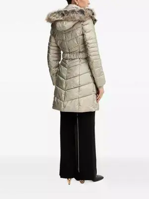 MORGAN Quilted Faux-fur-trim Jacket