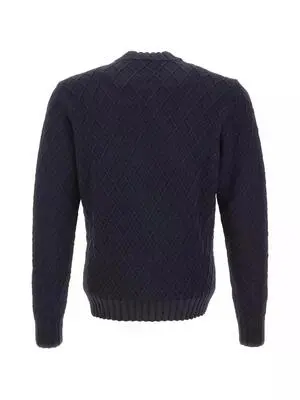 FILIPPO DE LAURENTIIS Diamond-knit Sweater