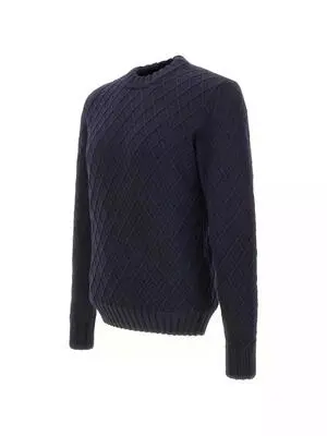 FILIPPO DE LAURENTIIS Diamond-knit Sweater