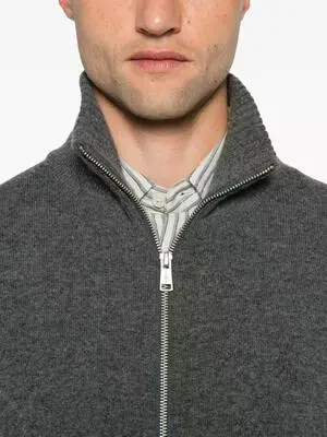 Marc O'polo Zip-up Knitted Cardigan