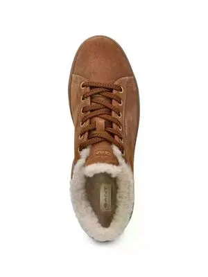 Gant Shearling-lined Suede Sneakers