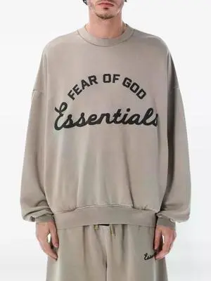 Fear Of God Logo-print Sweatshirt - Grey