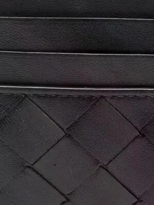 Bottega Veneta Intrecciato Leather Card Holder