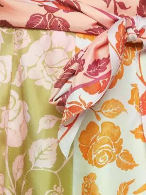 Zimmermann Lovestruck Floral-print Shorts - Pink