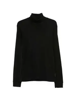 Marc O'polo Roll-neck Long-sleeve T-shirt - Black