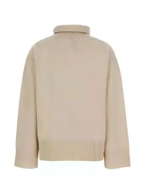Soft Goat Boyfriend Cashmere Sweater - Neutrals