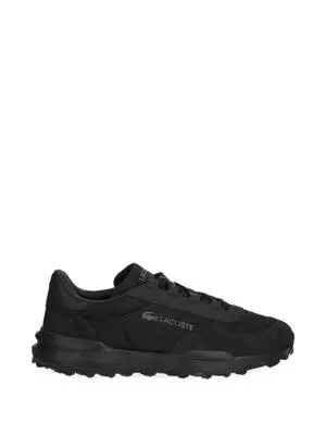 Lacoste Elite Active Evo Logo-patch Sneakers - Black