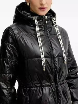 MORGAN Quilted Hooded Jacket