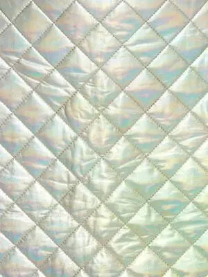 Balmain Iridescent Quilted Mini Skirt