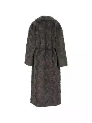 URBANCODE Belted Faux-fur Coat