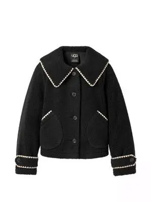UGG Nikia Teddy-texture Jacket - Black