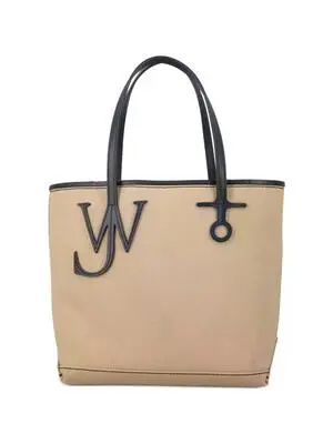 JW Anderson Small Anchor Logo Tote Bag - Neutrals