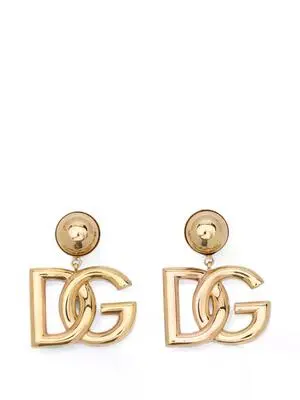 Dolce & Gabbana Dg Logo Clip-on Earrings