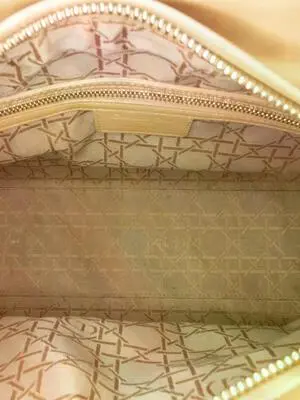 Dior 2012 Large Patent Cannage Lady Satchel