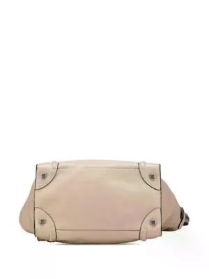 Celine 2012 Mini Calfskin Luggage Tote Bag - Brown