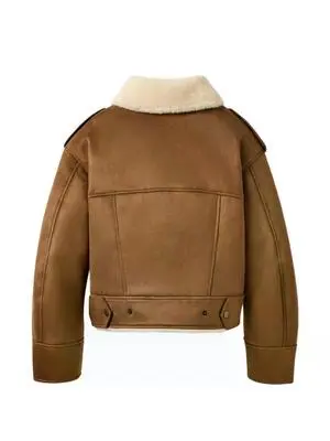 UGG Finnian Luxefluff Moto Jacket
