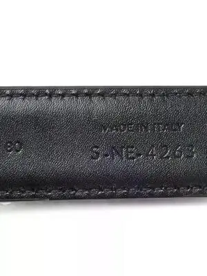 Celine Triomphe Buckle Belt