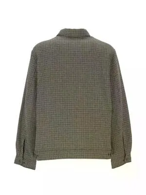Woolrich Houndstooth-pattern Snap-fastening Jacket