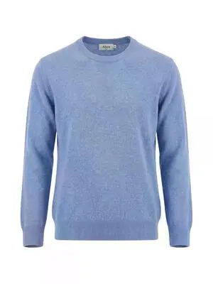 Altea Crew-neck Wool Sweater - Blue