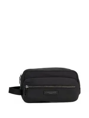 GIANNI CHIARINI Oslo Logo-patch Wash Bag - Black