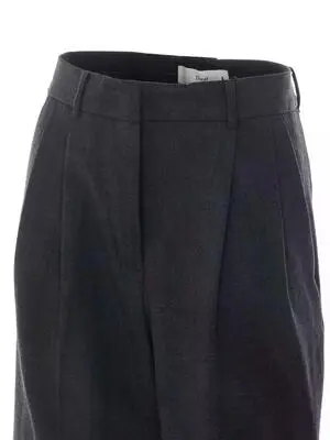 DUNST Double-pleated Wide-leg Trousers