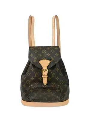LOUIS VUITTON 2006 Mm Monogram Montsouris Backpack - Brown