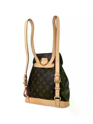 LOUIS VUITTON 2006 Mm Monogram Montsouris Backpack - Brown