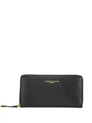 GIANNI CHIARINI Bubble Pebbled Leather Wallet