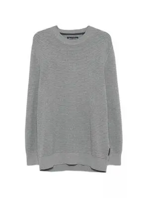 Marc O'polo Textured-knit Sweater - Grey