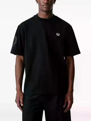 Fred Perry Cotton T-shirt - Black