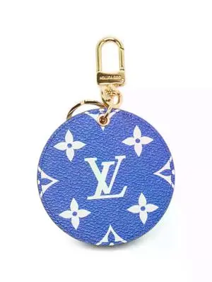 LOUIS VUITTON Illustre Puerto Banus Logo Keyring
