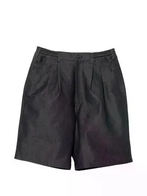 Comme Des Garçons Pleated Elasticated-waistband Shorts