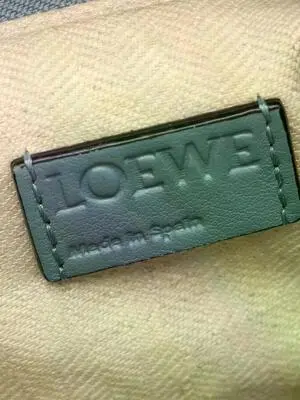 Loewe 2000s Medium Puzzle Satchel Bag - Blue