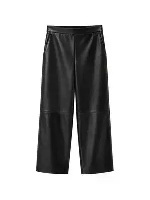 Max Mara Elasticated-waistband Wide-leg Trousers
