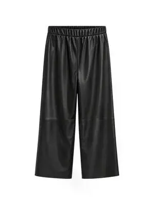 Max Mara Elasticated-waistband Wide-leg Trousers