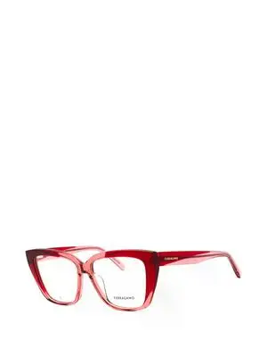 FERRAGAMO Cat-eye Full Rim Glasses