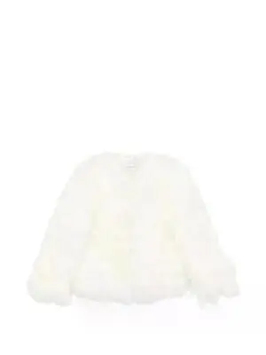 Ermanno Scervino Round-neck Faux-fur Jacket