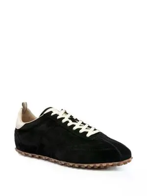 Officine Creative Repertoire Calf Suede Sneakers - Black