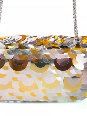 Rabanne Sequin-embellished Chain-strap Shoulder Bag