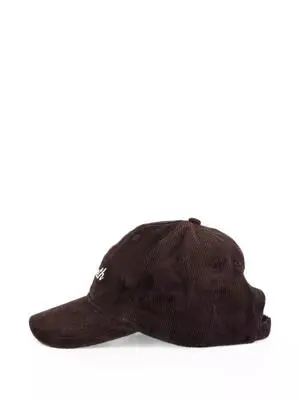 MC2 SAINT BARTH Logo-embroidered Corduroy Baseball Cap