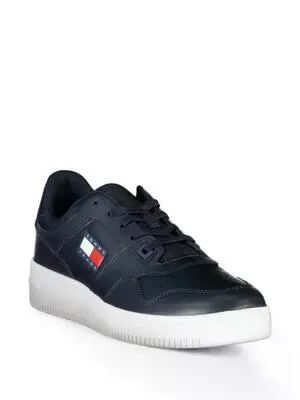Tommy Hilfiger Logo-patch Leather Sneakers